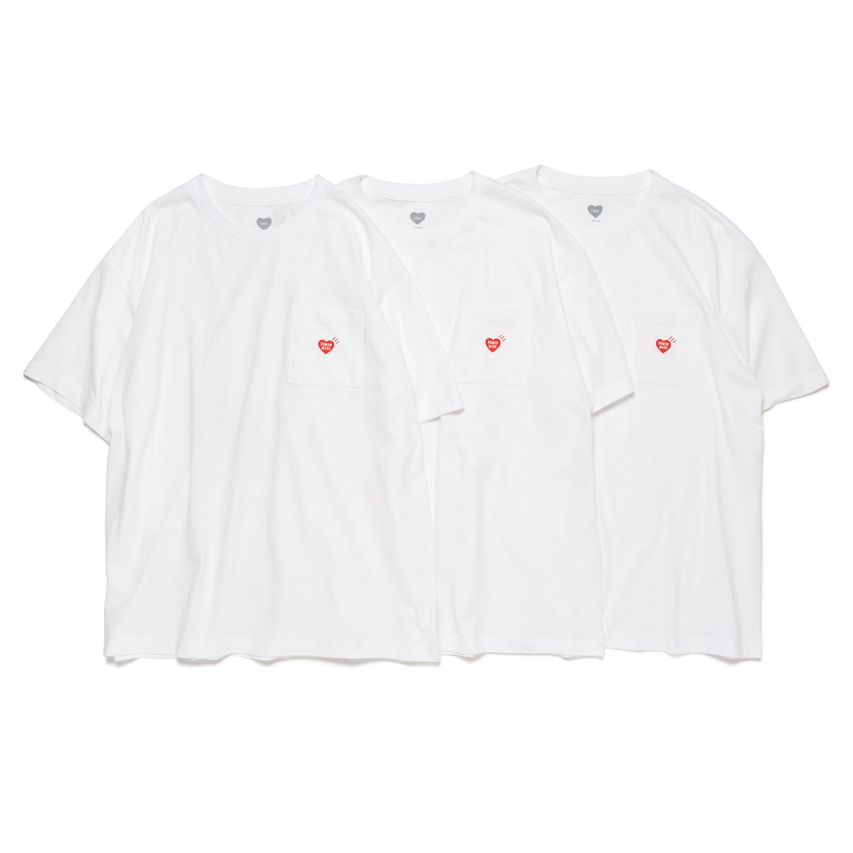 HUMAN MADE 3-PACK POCKET T-SHIRT SET – HUMAN MADE Inc.